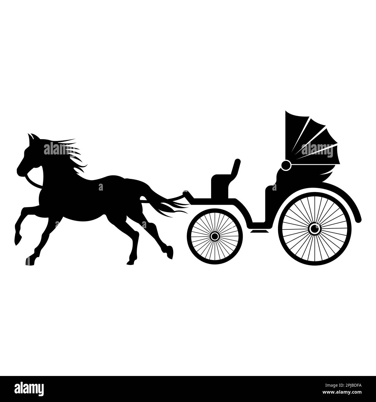 Carriage icon vector illustration symbol design Stock Photo - Alamy