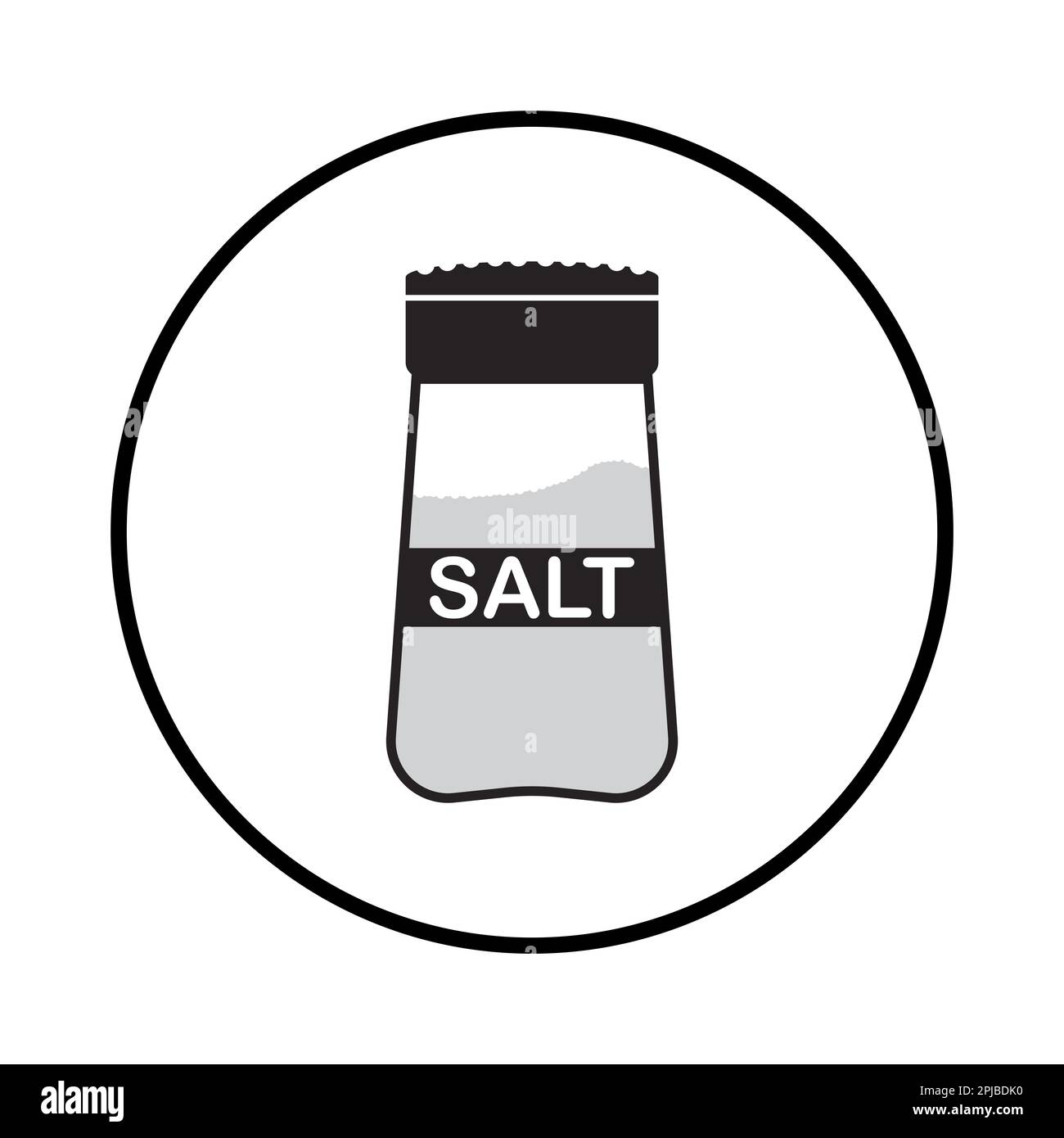 salt icon or salt bottle vector illustration symbol design Stock Photo ...