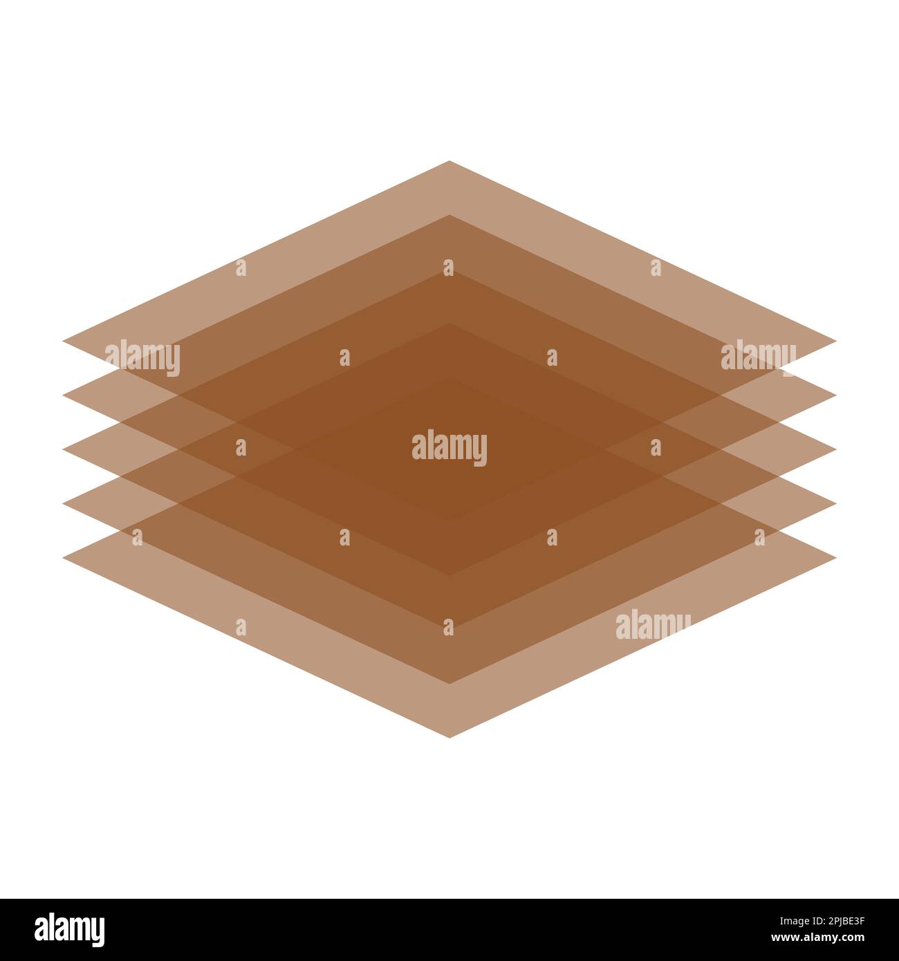 Stacked tower abstract server,hosting or building construction icon ...