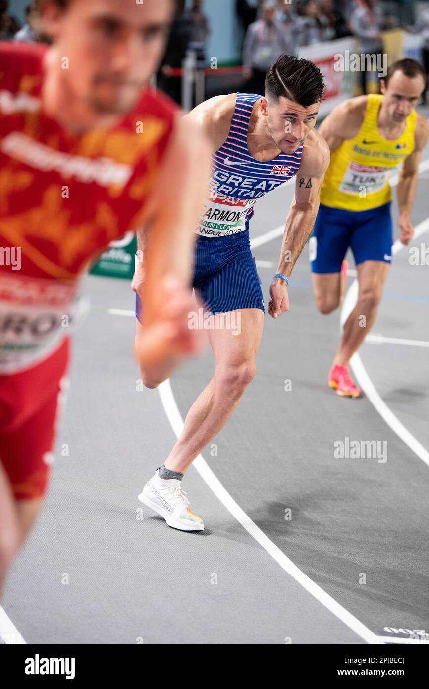 Guy Learmonth of Great Britain & NI competing in the men’s 800m heats ...