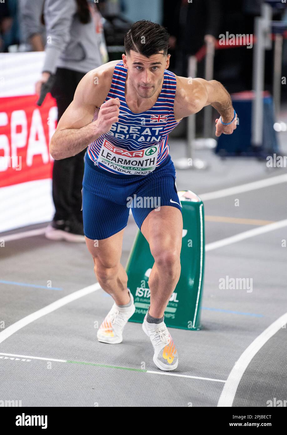 Guy Learmonth of Great Britain & NI competing in the men’s 800m heats ...