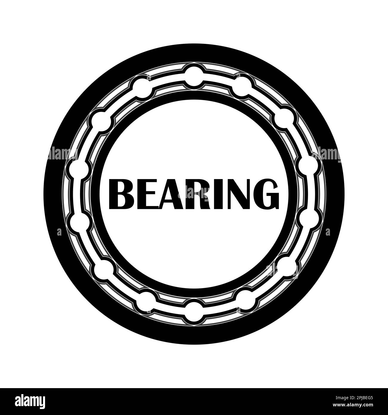 Bearing icon vector illustration symbol design Stock Photo - Alamy