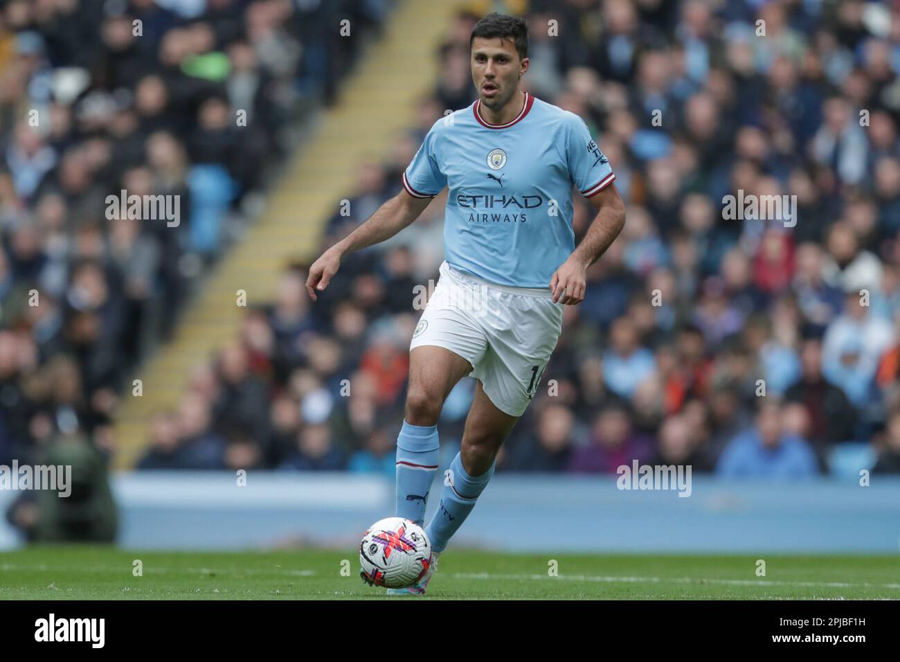 Rodri #16 of Manchester City in action during the Premier League match ...