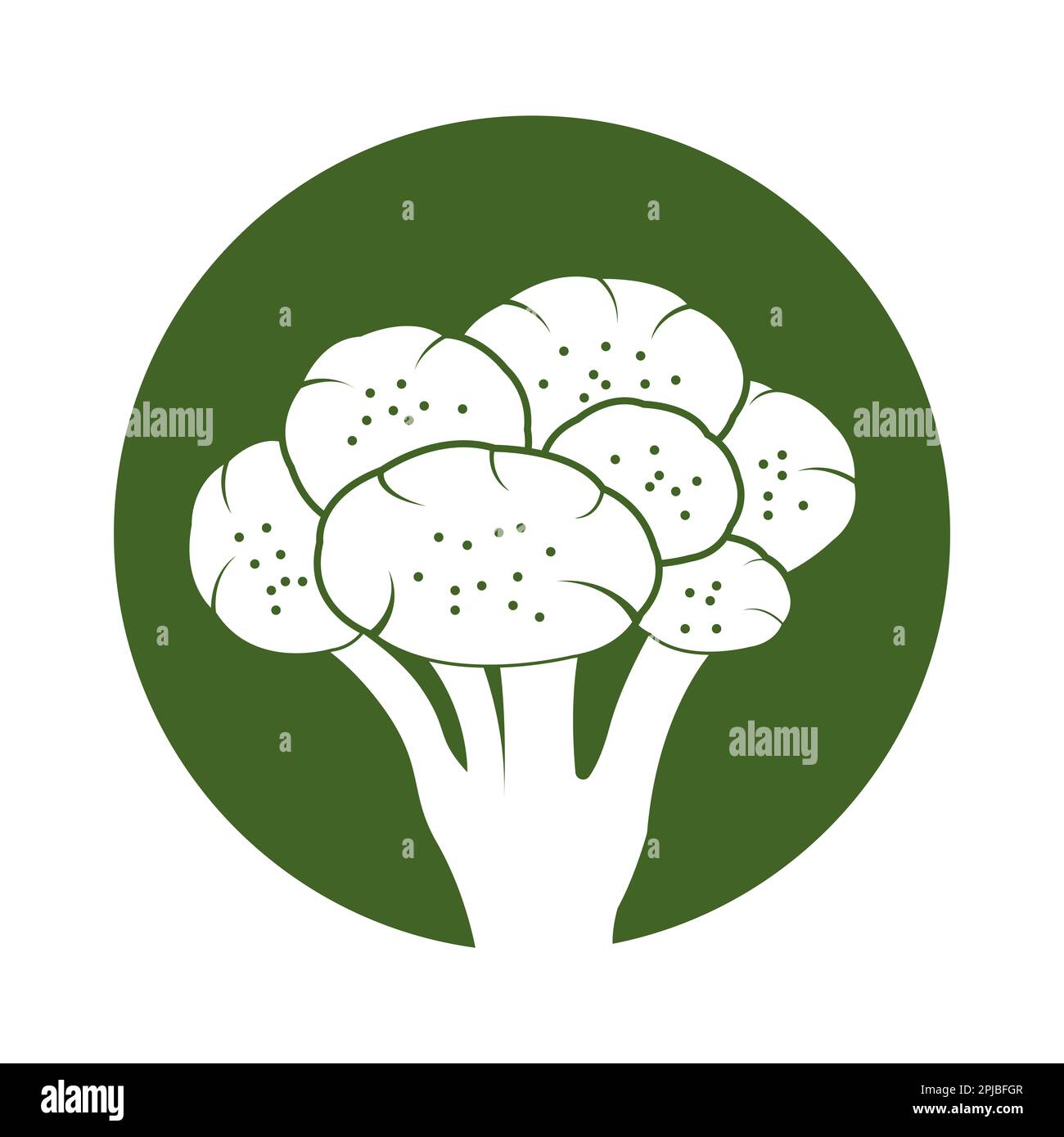 broccoli icon vector illustration template design Stock Photo - Alamy