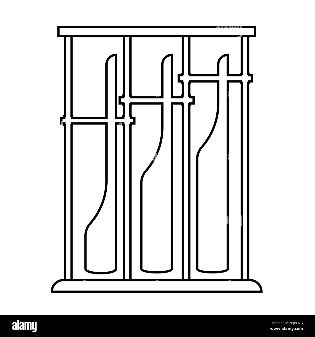 icon of angklung, a traditional musical instrument from Indonesia ...