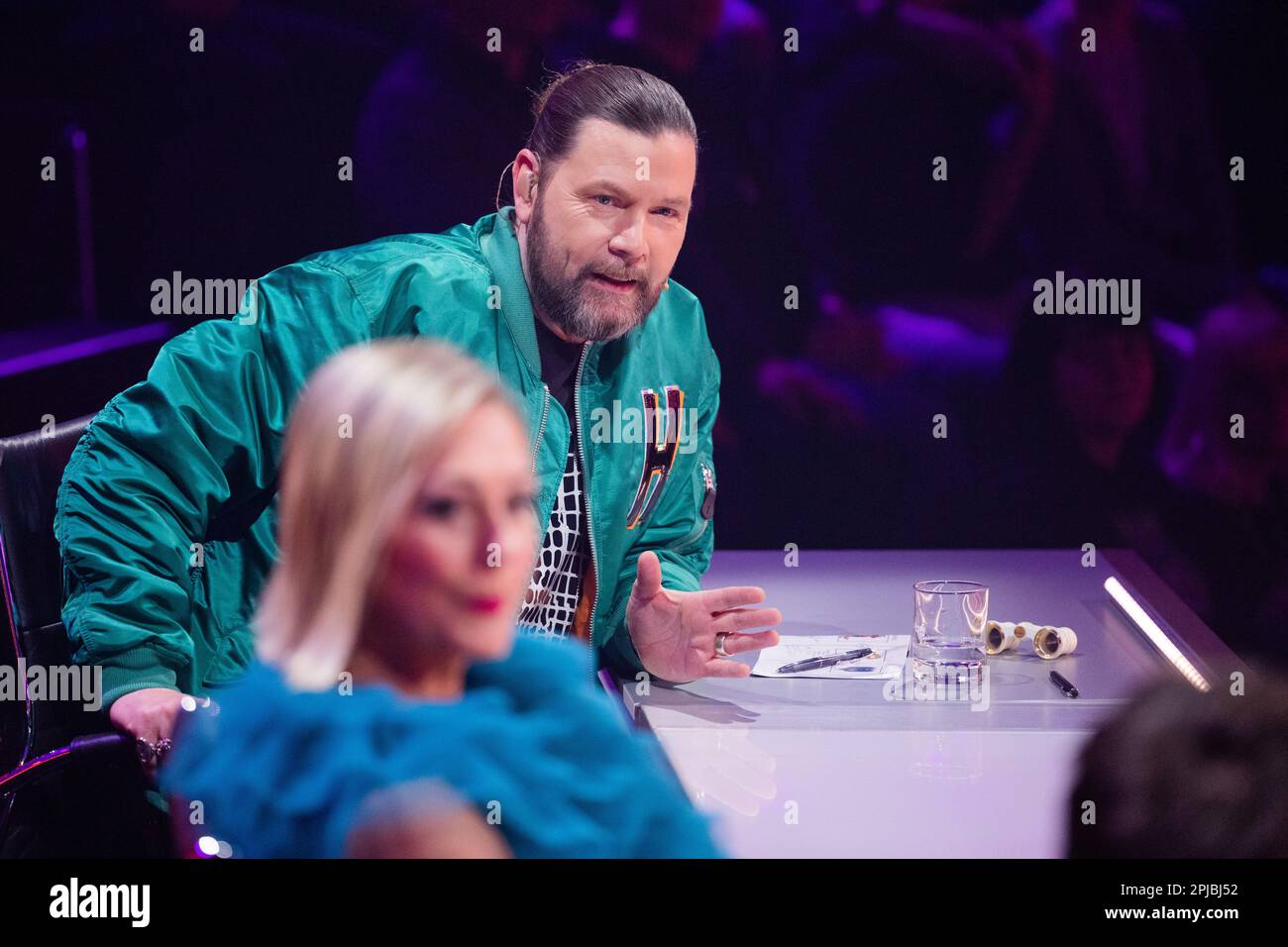 Cologne, Germany. 01st Apr, 2023. Ruth Moschner and Rea Garvey (h) from ...