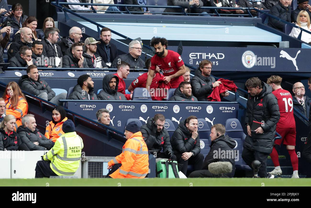 1st April 2023; Etihad Stadium, Manchester, England; Premier League ...