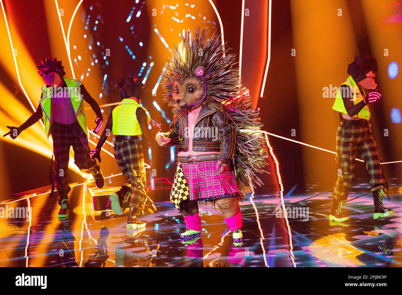 Cologne, Germany. 01st Apr, 2023. The character "The Hedgehog" is on ...