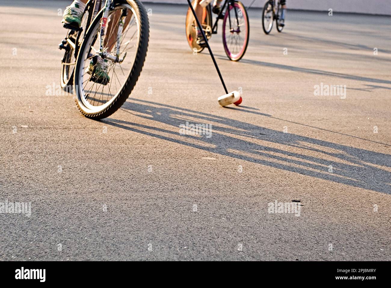 Bicycle polo hi-res stock photography and images - Alamy