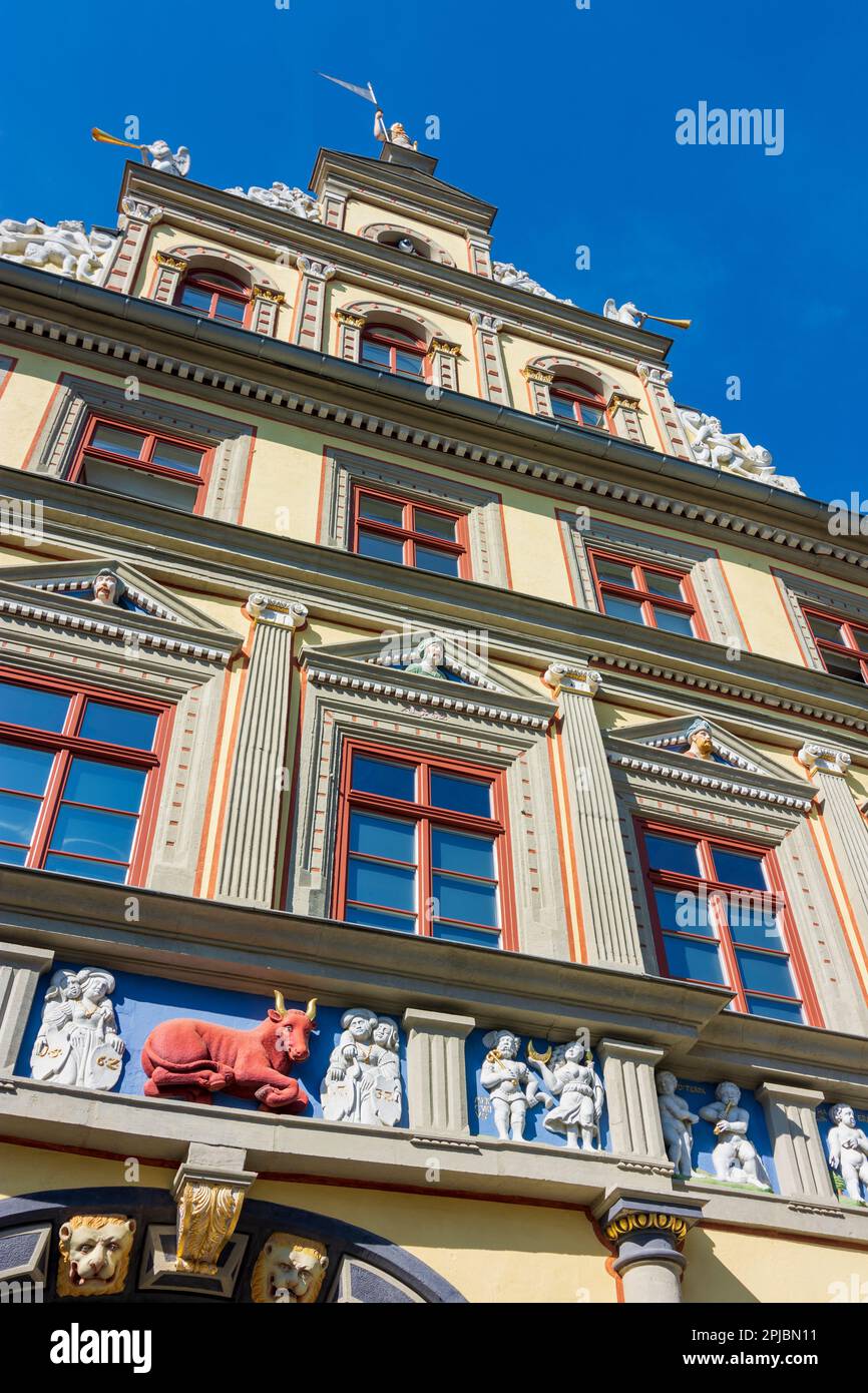 Erfurt: Haus zum Roten Ochsen (House of the Red Ox), today Kunsthalle ...