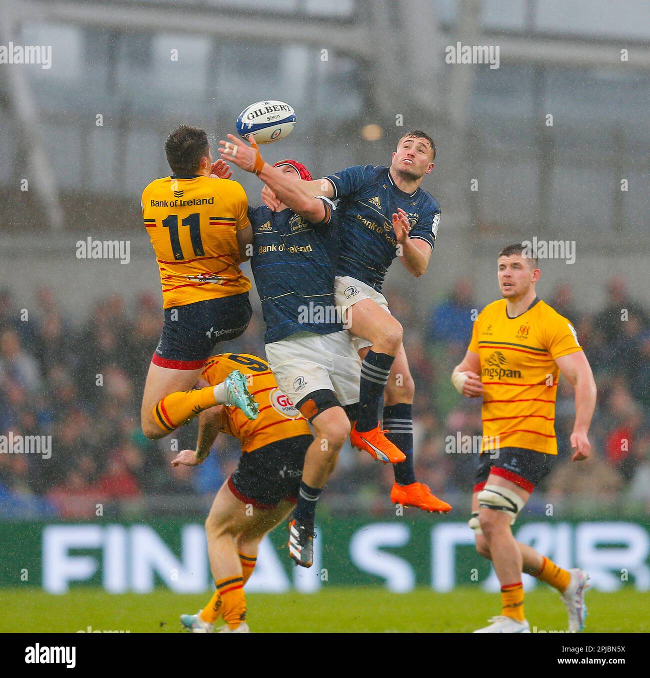 Aviva Stadium, Dublin, Ireland. 1st Apr, 2023. Heineken Champions Cup ...