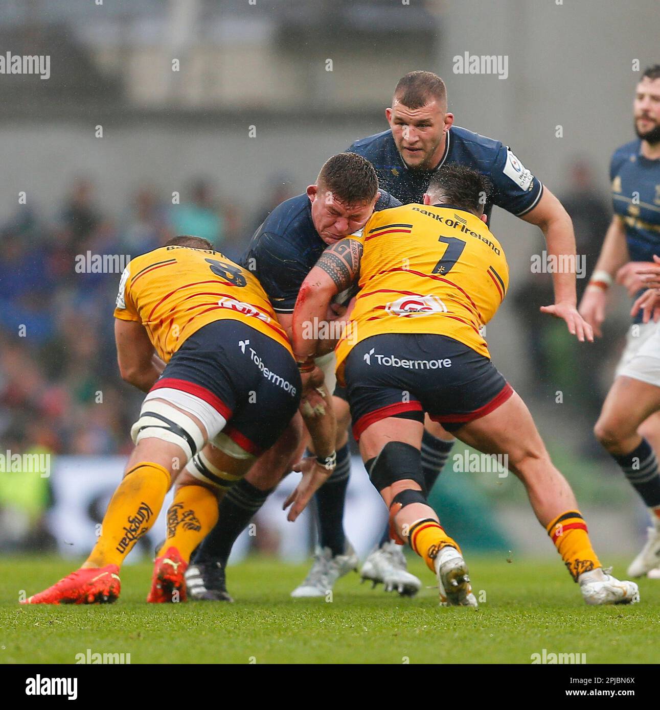 Aviva Stadium, Dublin, Ireland. 1st Apr, 2023. Heineken Champions Cup ...