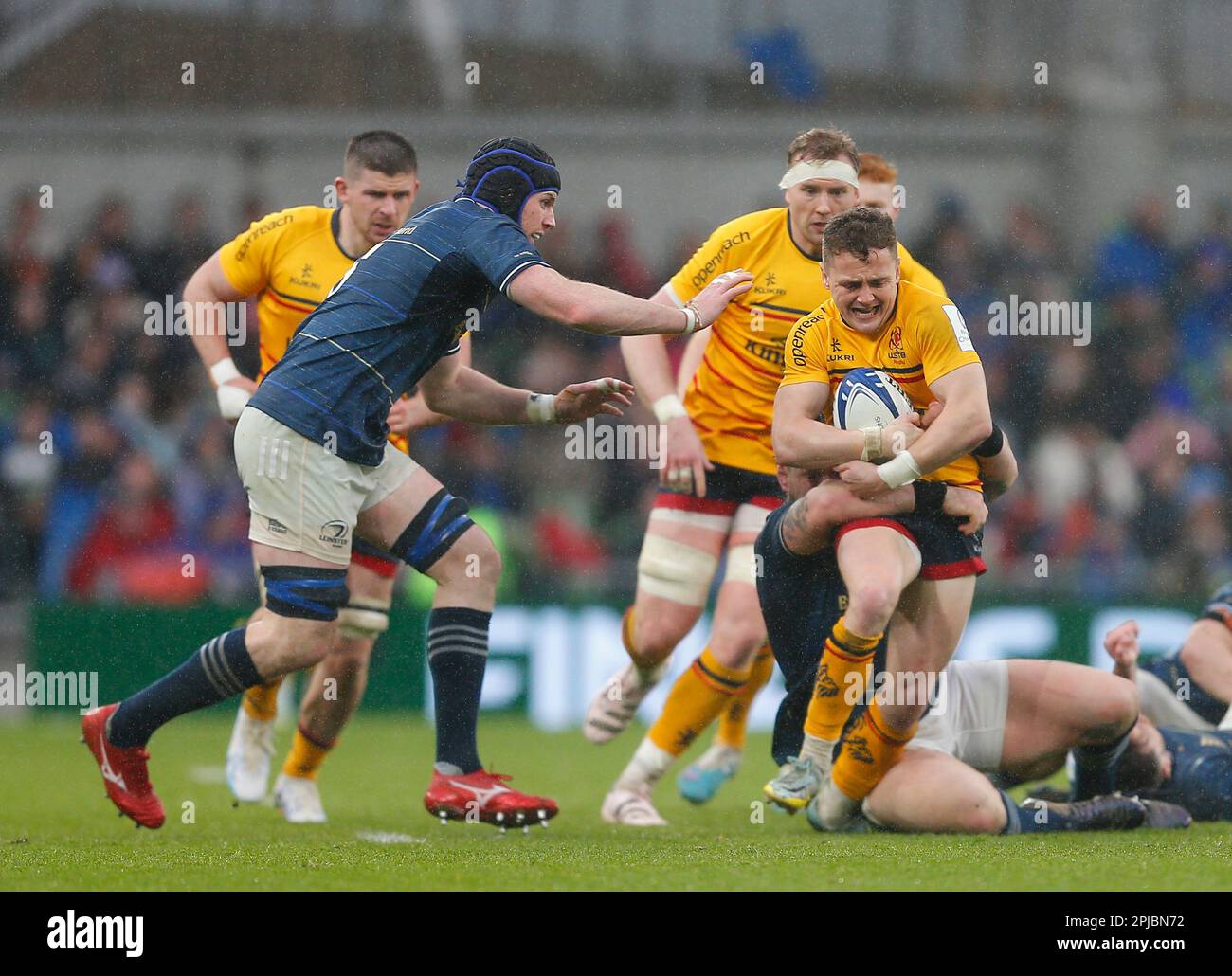 Aviva Stadium, Dublin, Ireland. 1st Apr, 2023. Heineken Champions Cup ...