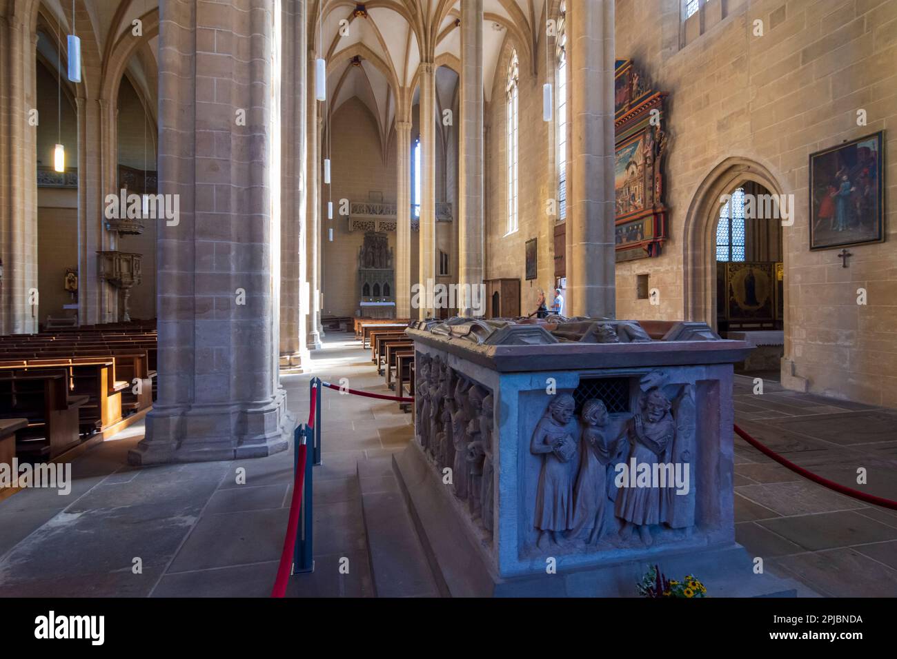 Erfurt: Severikirche (St Severus' Church), Sarcophagus of Saint Severus ...