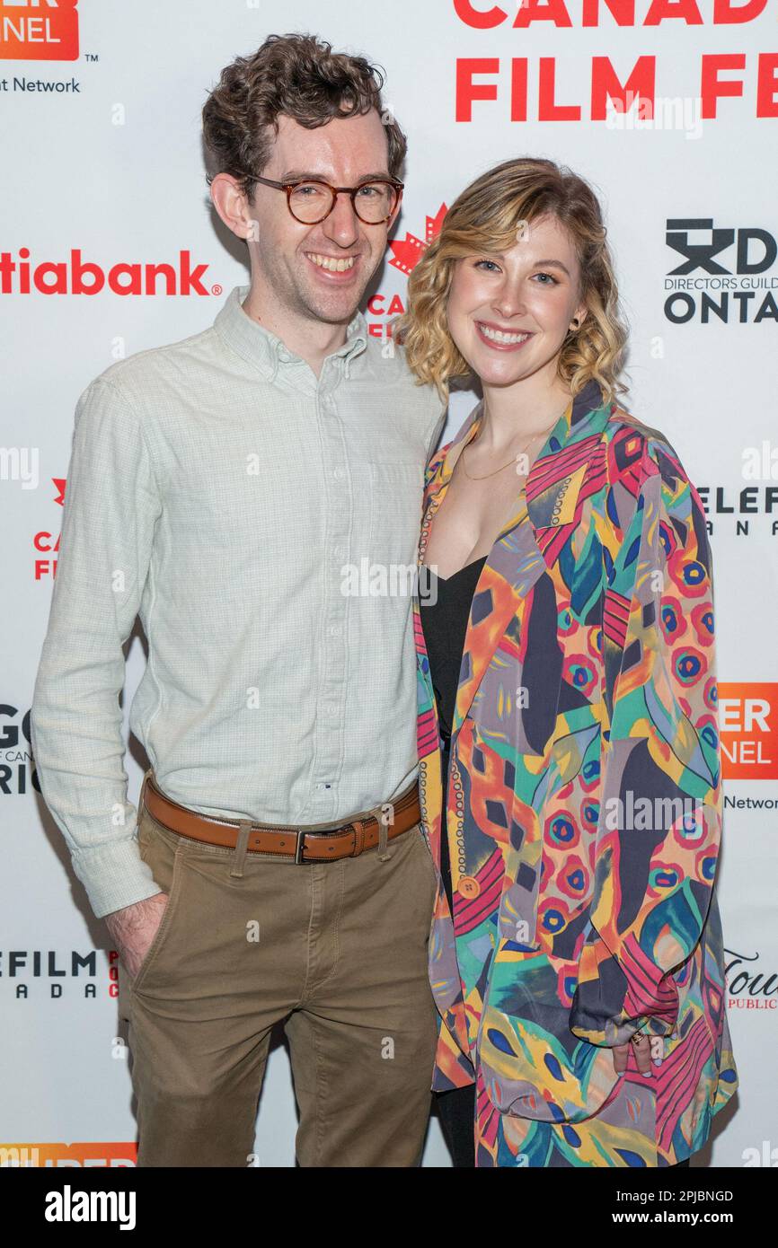 Toronto, Canada. 31st Mar, 2023. Clayton Briggs and Molly Reisman ...