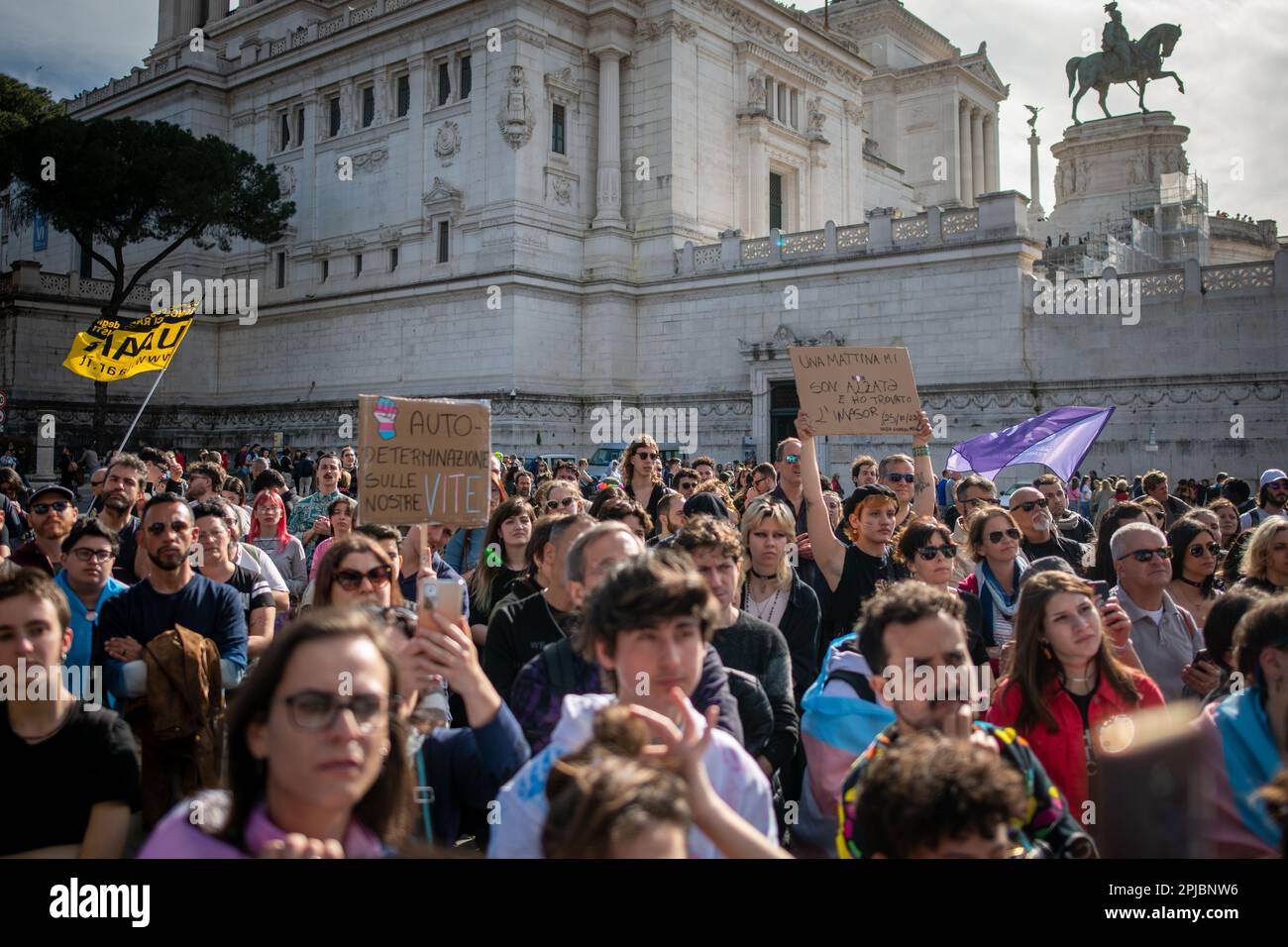 Awareness for the acceptance of trans people hi-res stock photography ...