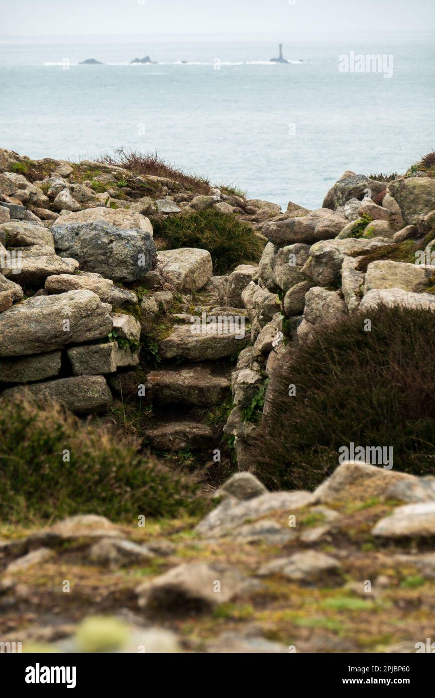 The Ballowall Barrow incorporating entrance grave, cairn, ritual pits ...