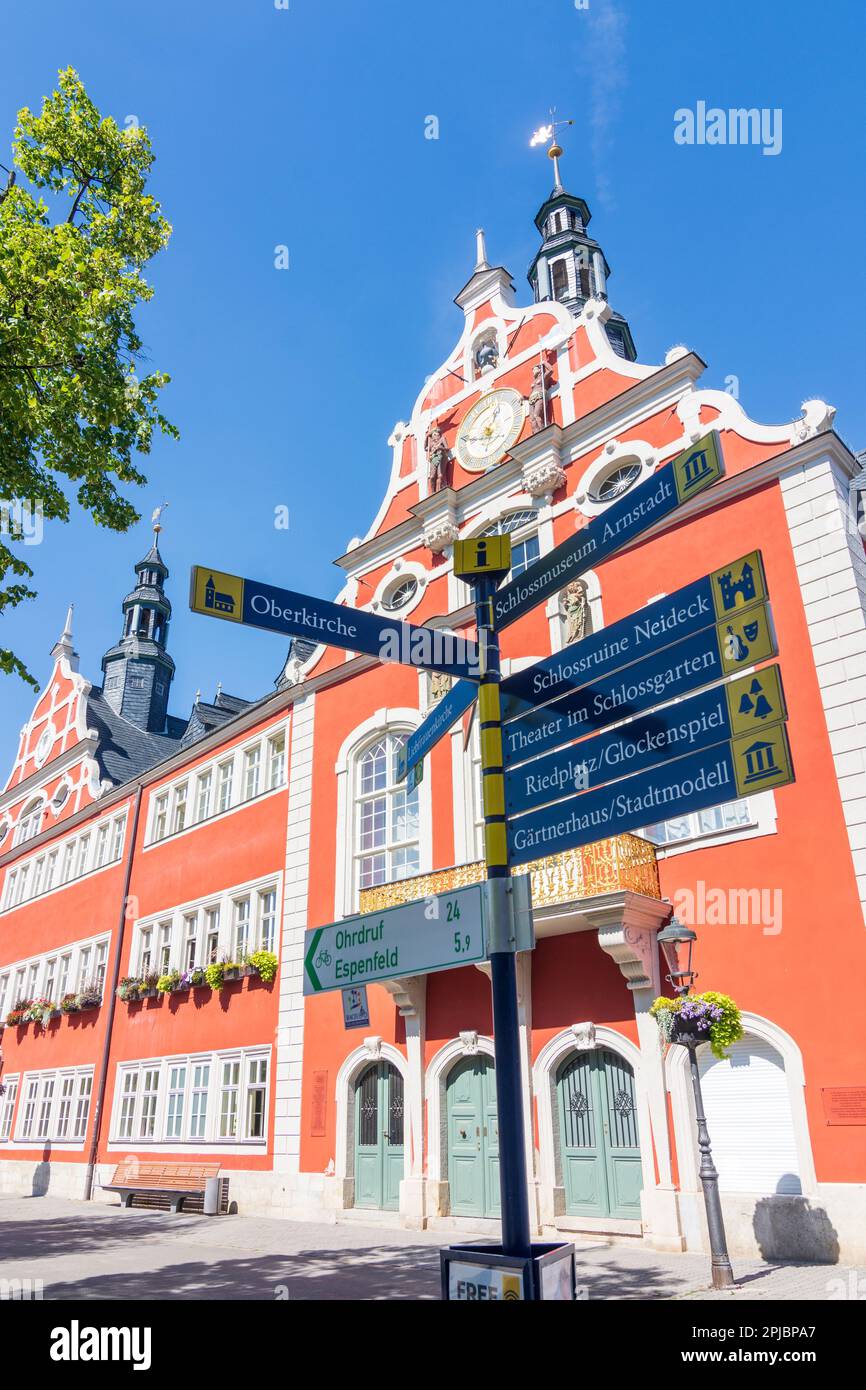 Arnstadt: Town Hall in , Thüringen, Thuringia, Germany Stock Photo - Alamy