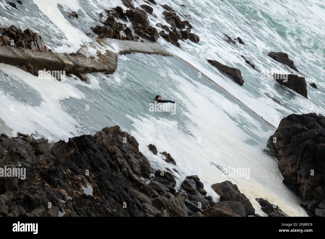Tidal Sea swimming pool Stock Photo - Alamy
