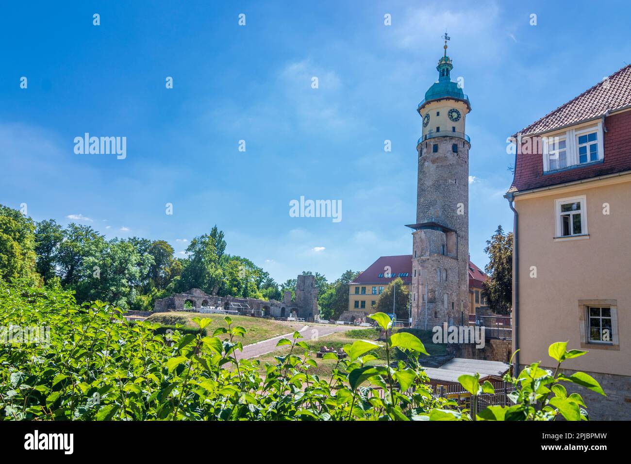 Arnstadt: Schloss Neideck Castle in , Thüringen, Thuringia, Germany ...