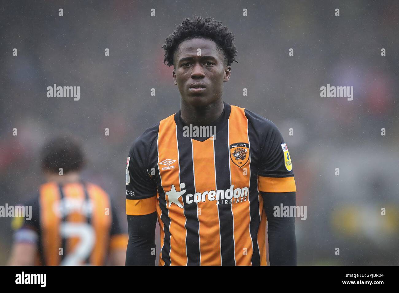 Malcolm Ebiowei #10 of Hull City during the Sky Bet Championship match Hull City vs Rotherham ...