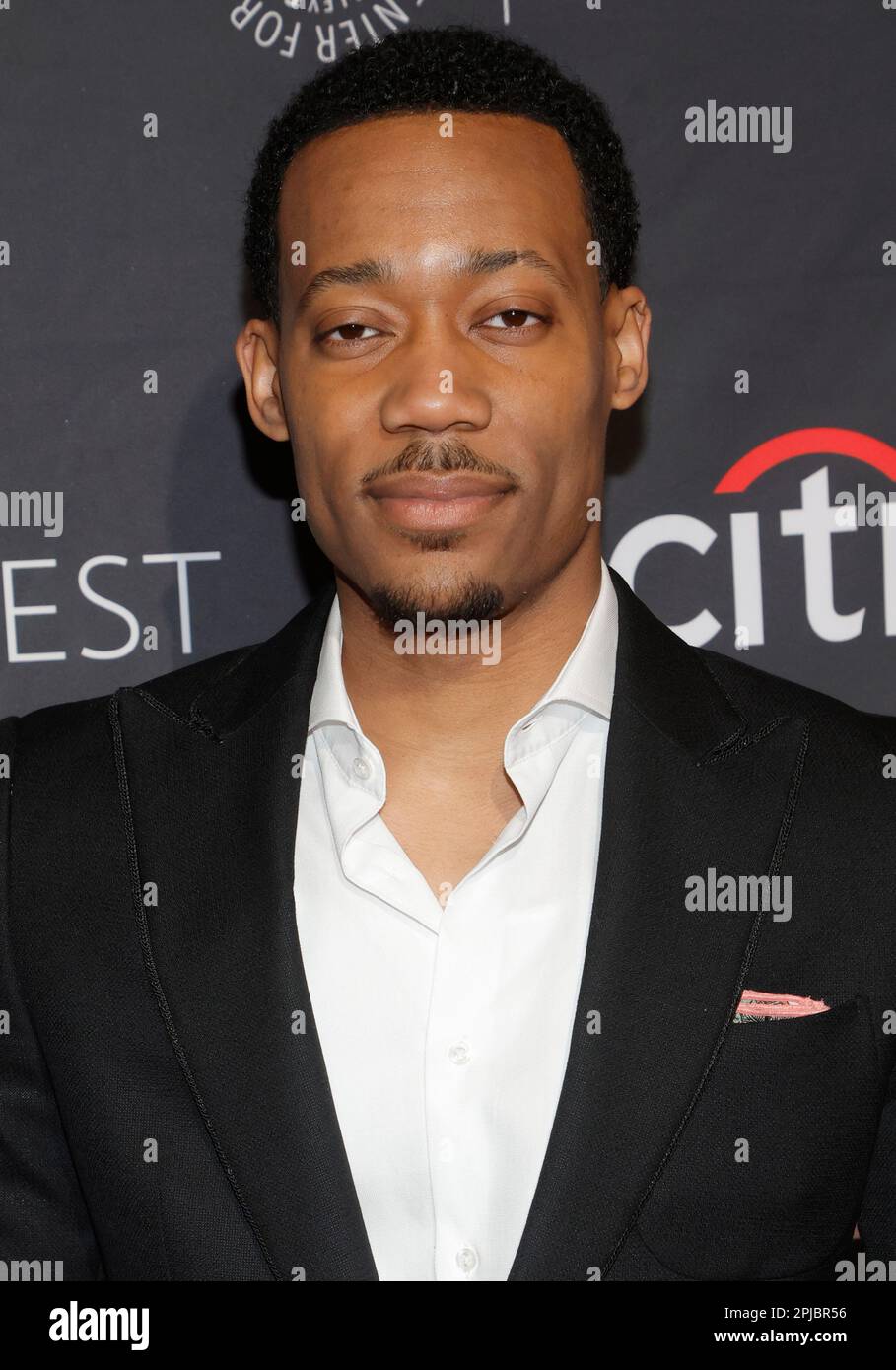 Hollywood, Ca. 1st Apr, 2023. Tyler James Williams at PaleyFest 2023 ...