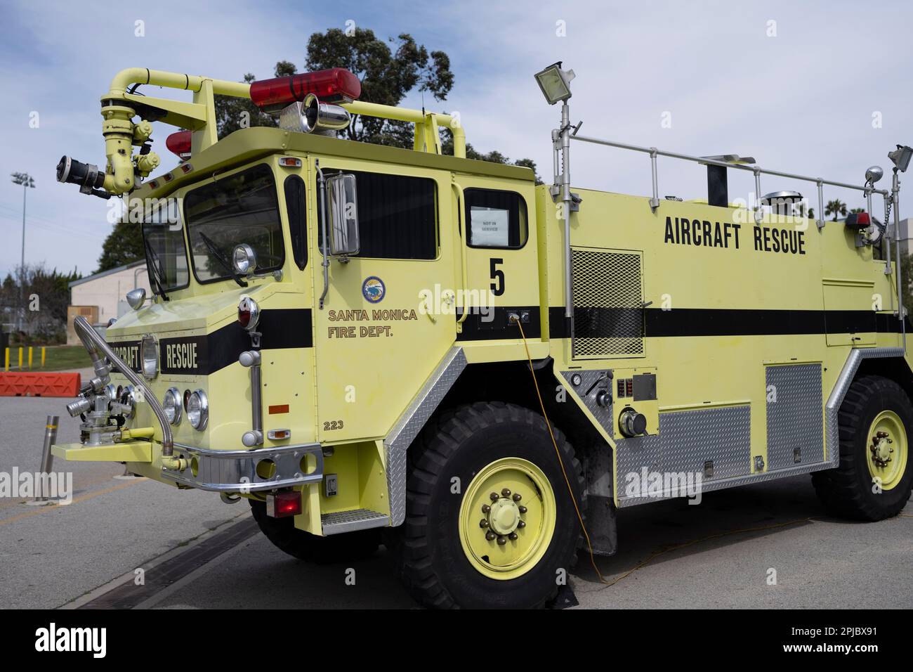 Santa Monica, California, USA. 31st Mar, 2023. A Santa Monica Fire ...