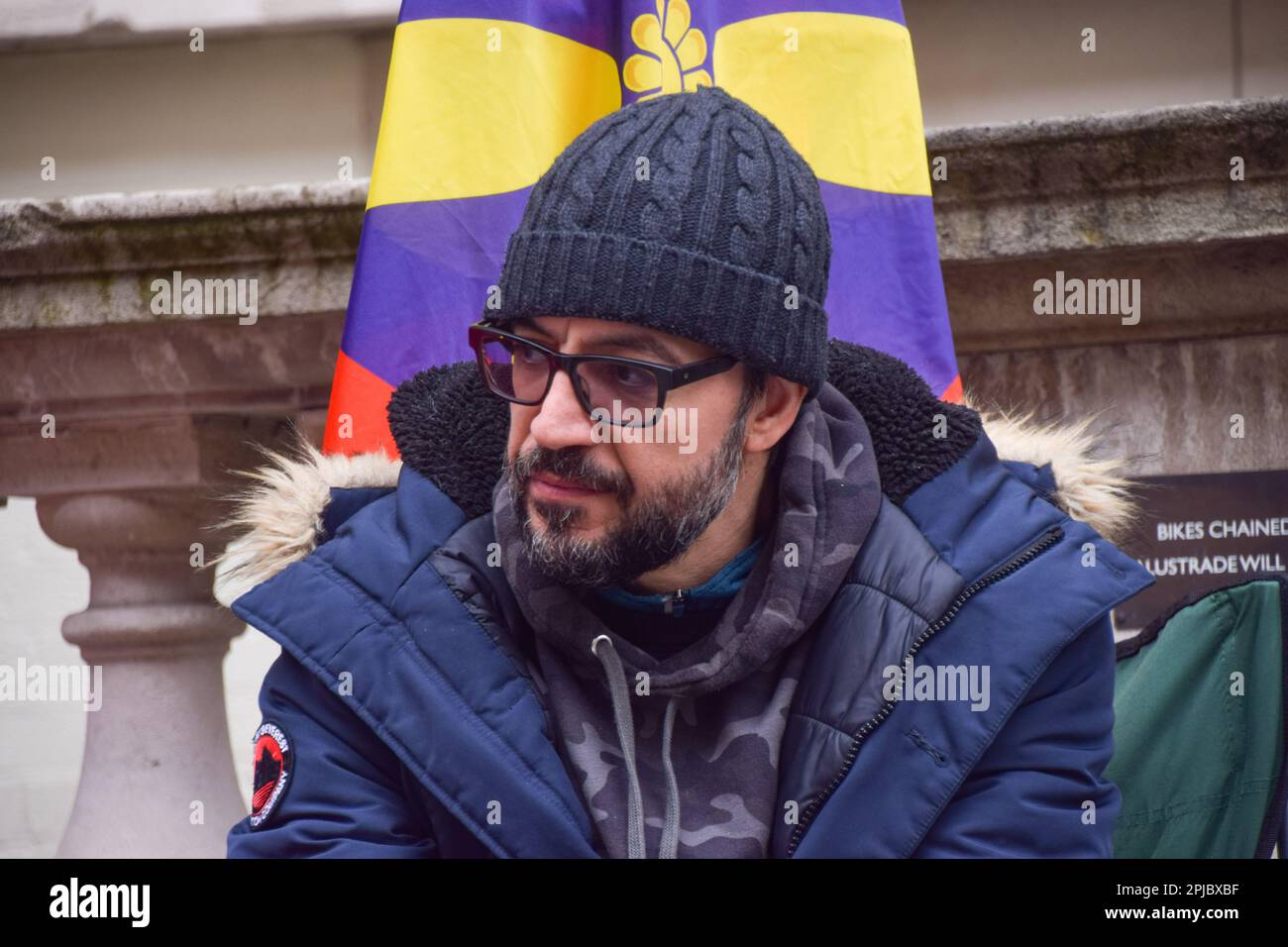 London, UK. 01st Apr, 2023. British-Iranian journalist and activist ...