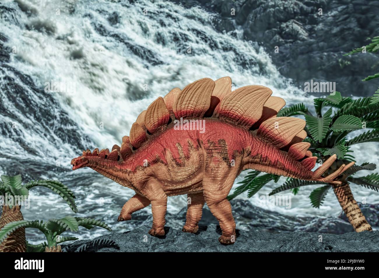 The famous Stegosaurus stomped around from the Late Jurassic to the ...