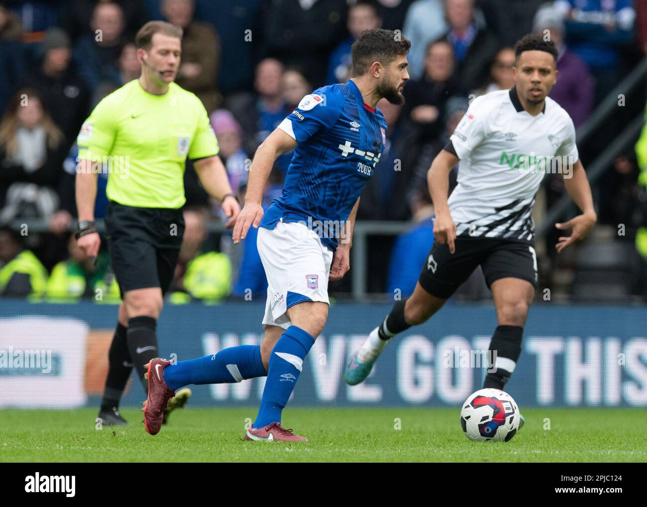 Derby County Football Team v Ipswich Town FC at Pride Park Stadium in ...