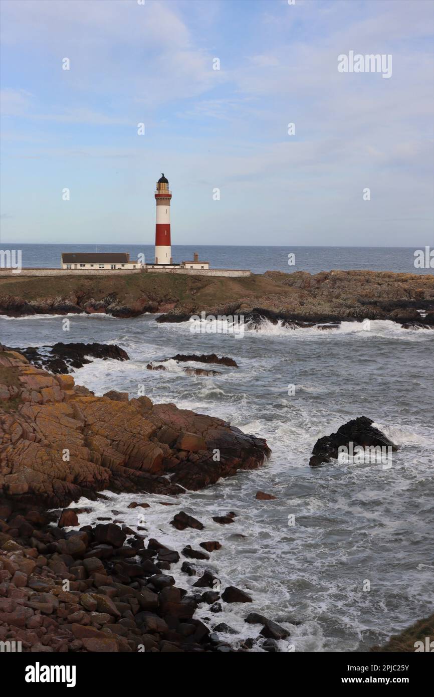 Boddam lighthouse peterhead scotland hi-res stock photography and ...