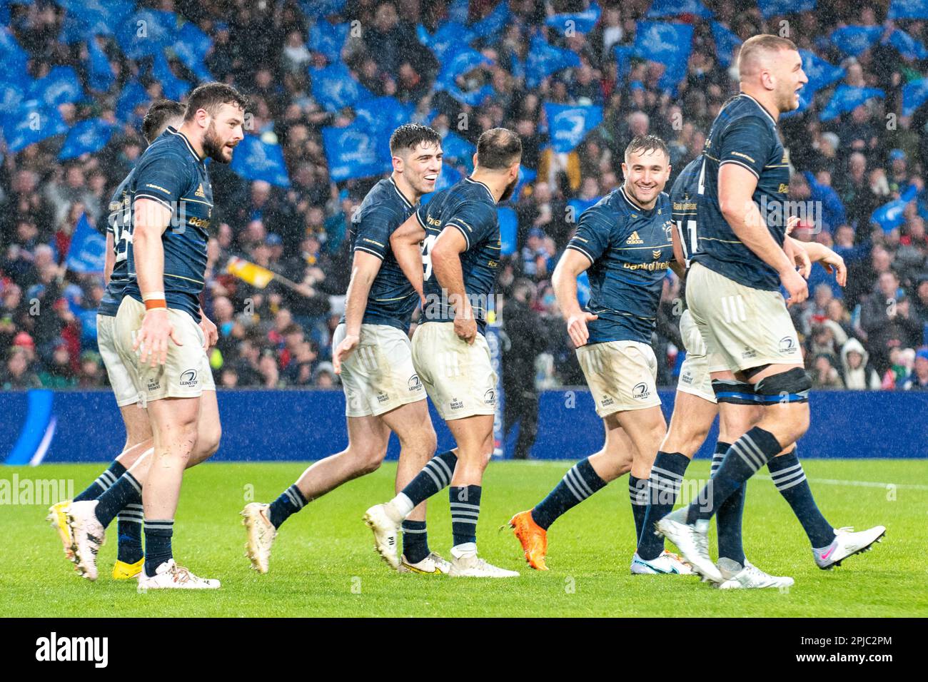 Dublin, Ireland. 01st Apr, 2023. Jamison Gibson-Park of Leinster ...