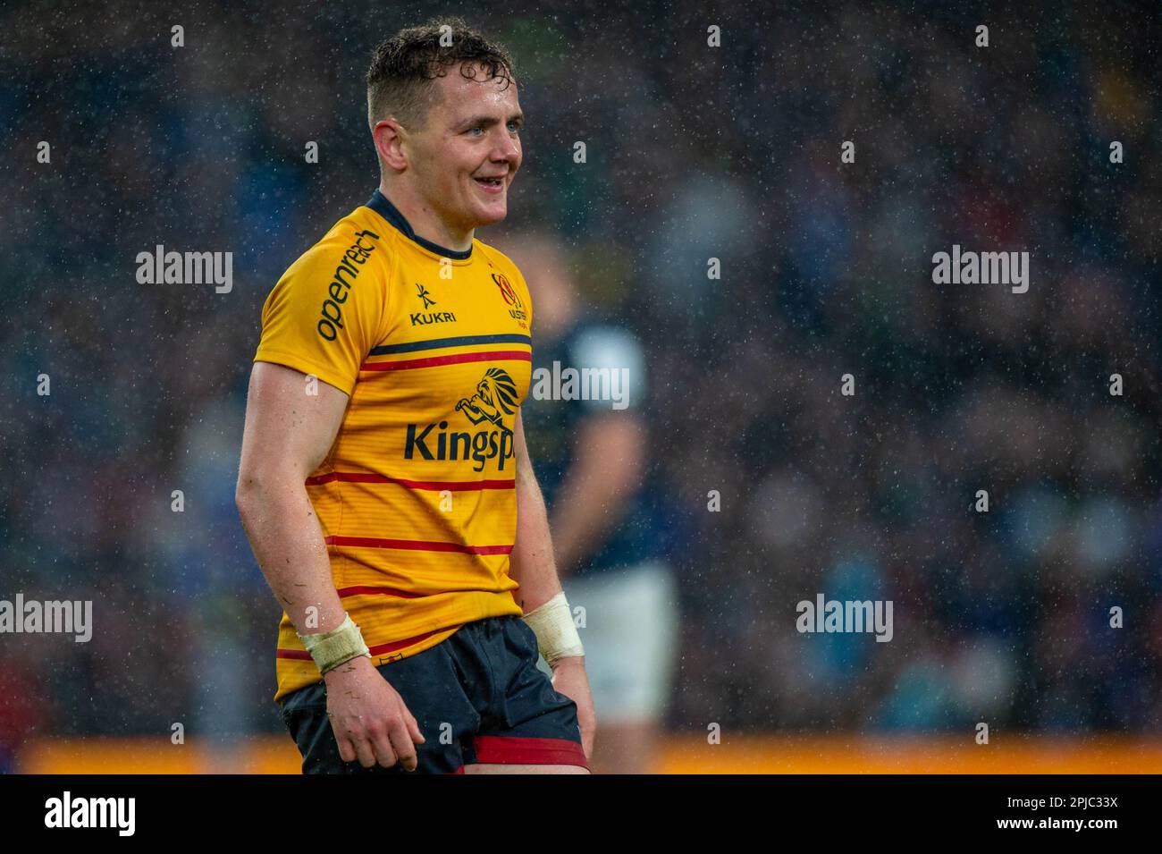 Dublin, Ireland. 01st Apr, 2023. Mike Lowry of Ulster during the ...
