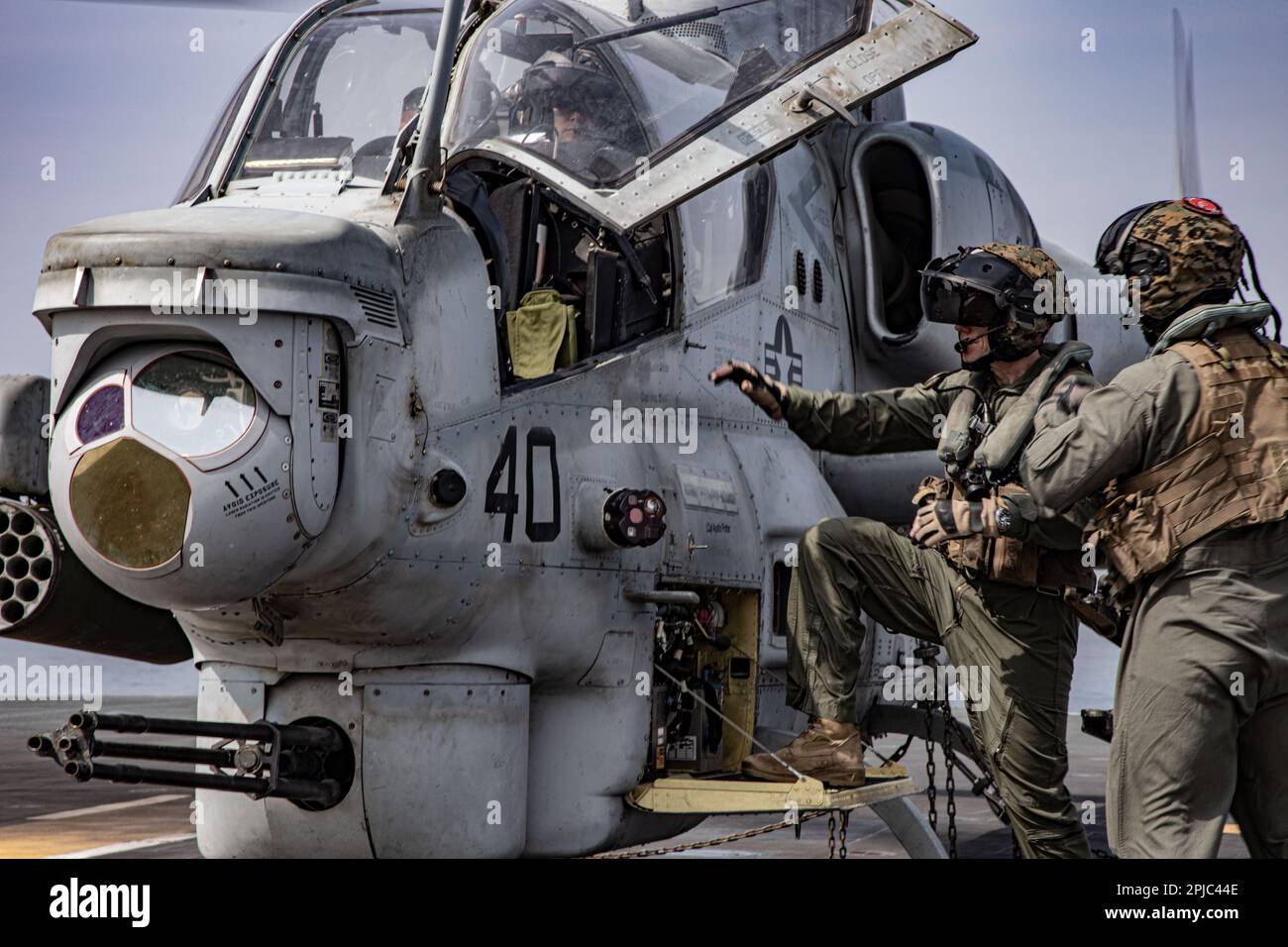 AT SEA, KOREA STRAIT (March 29, 2023) – U.S. Marine Corps Col. Samuel ...