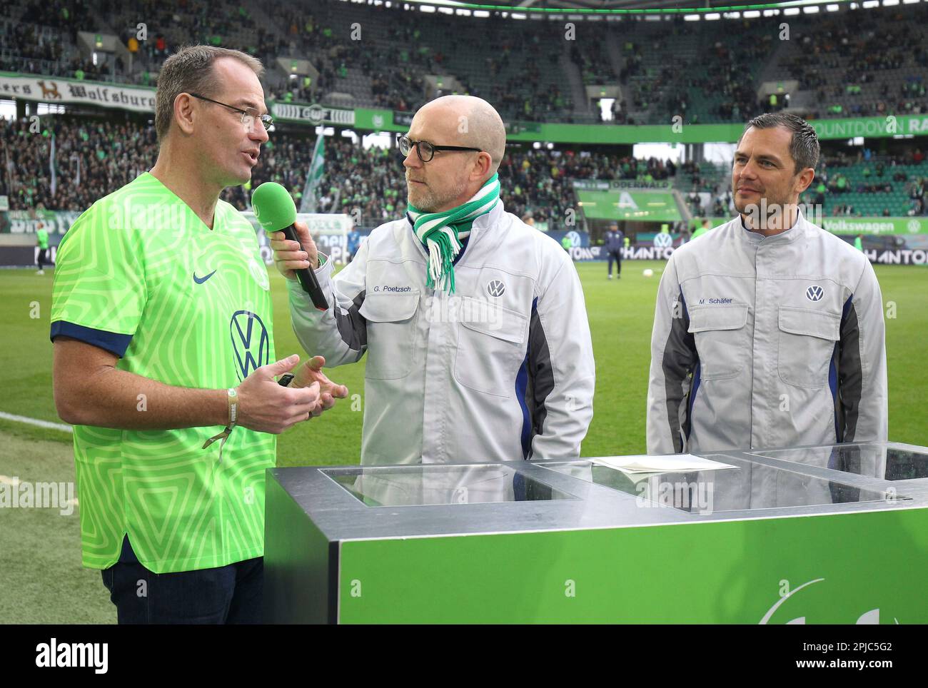 Wolfsburg, Deutschland. 01st Apr, 2023. firo : 04/01/2023, Football ...