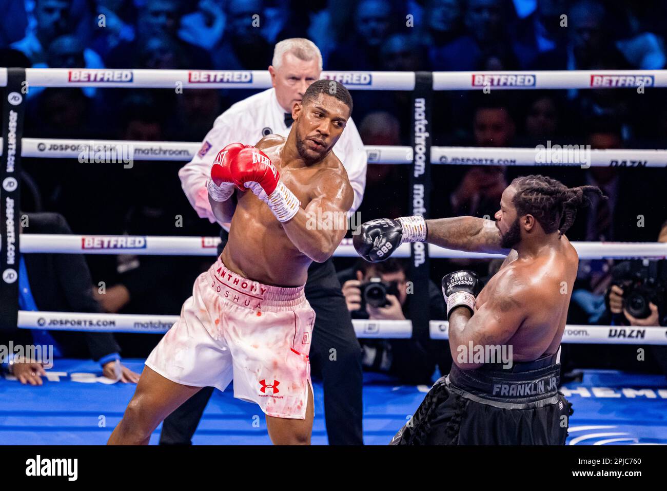 LONDON, UNITED KINGDOM. 01 Apr, 2023. Anthony Joshua vs Jermaine ...