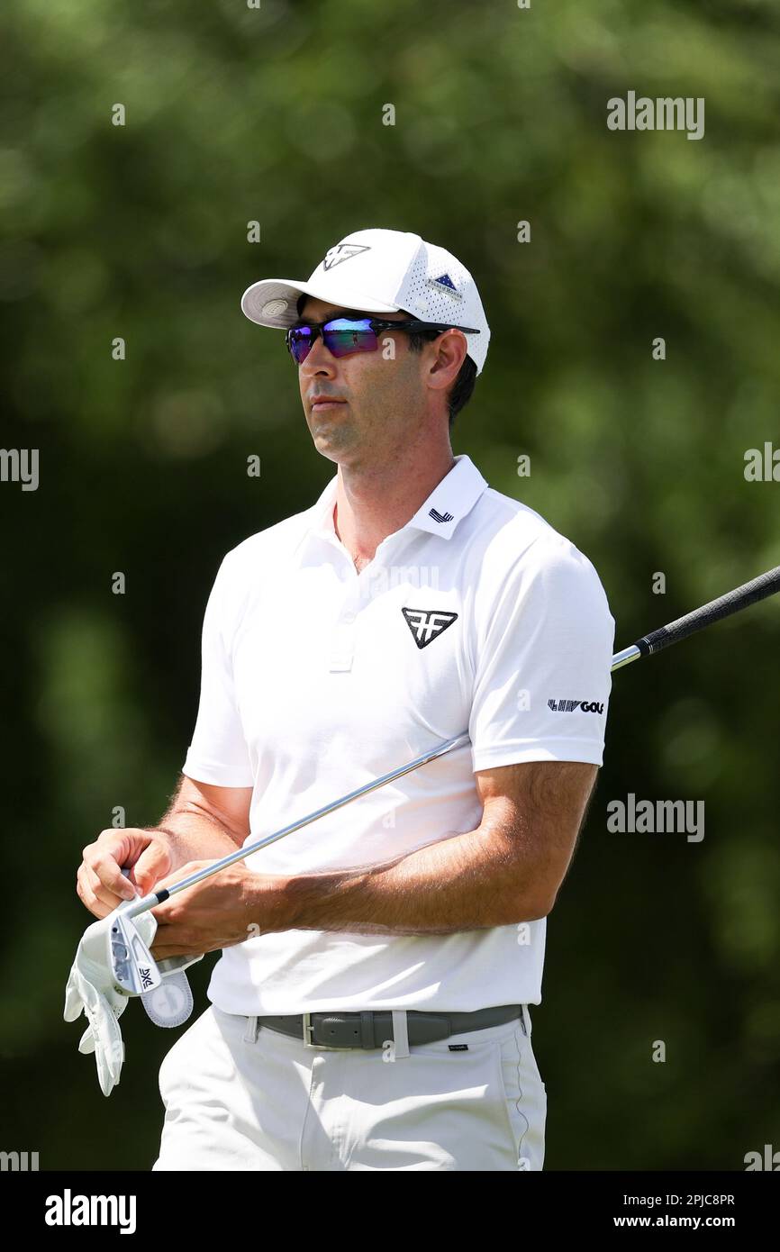 Cameron Tringale of HyFlyers GC seen on the third hole during the ...