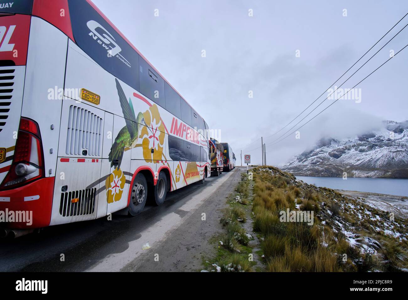 morococha. January 04, 2023 – Blockade of the central highway (Lima ...
