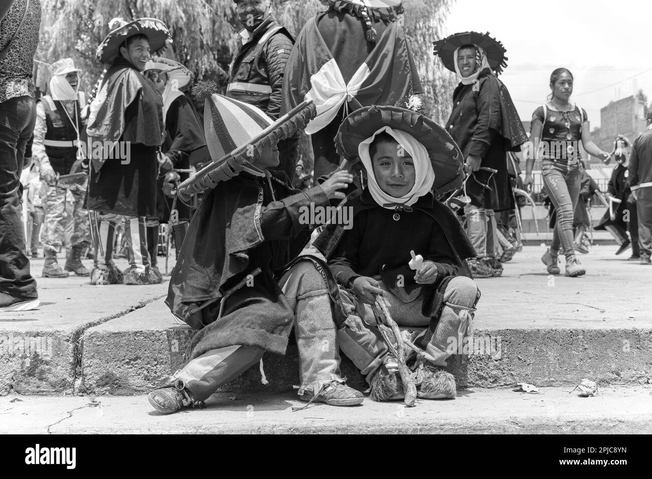 Chupaca. January 01, 2023 – Scenes from the Auquish party in Huachac ...