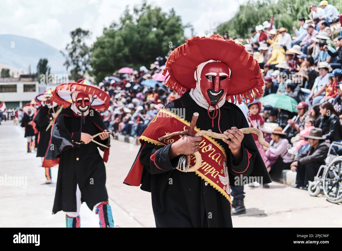 Chupaca. January 01, 2023 – Scenes from the Auquish party in Huachac ...