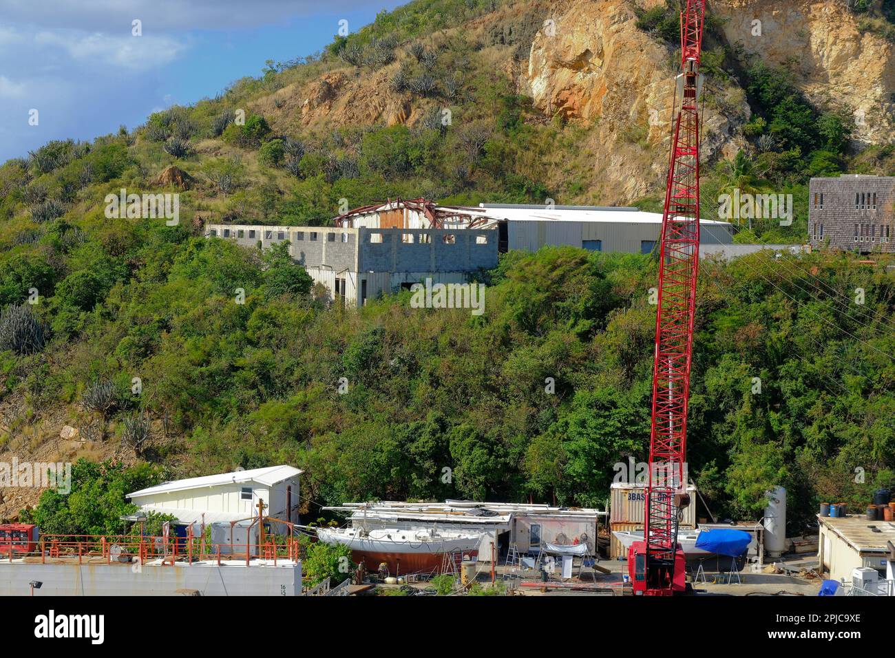 ST THOMAS, USVI - February 2, 2023: Tourism is a major industry in St ...