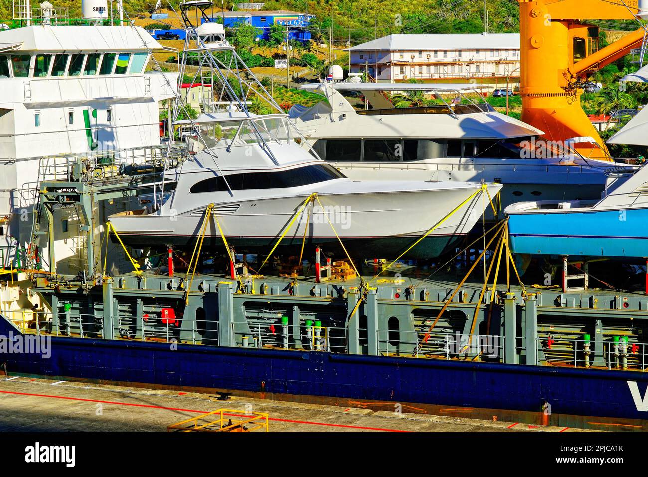 ST THOMAS, USVI - February 2, 2023: Tourism is a major industry in St ...