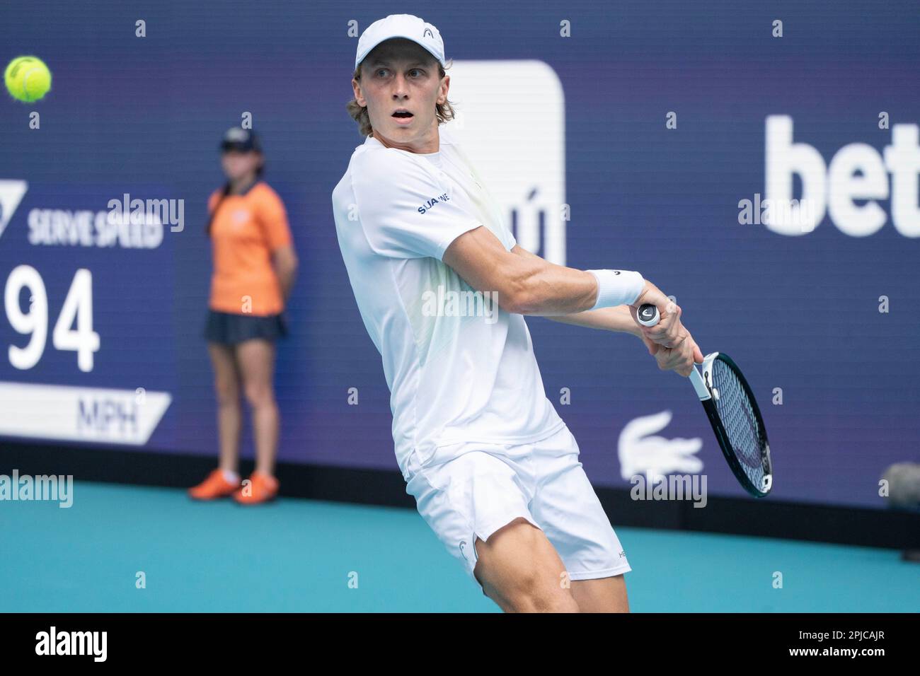 Miami Gardens, Florida, USA. 29th Mar, 2023. March, 29 - Miami Gardens: Emil Ruusuvuori(FIN ...