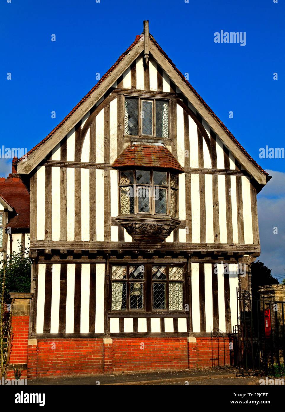Eye, Suffolk, medieval, half timbered, Guildhall, England, UK Stock ...