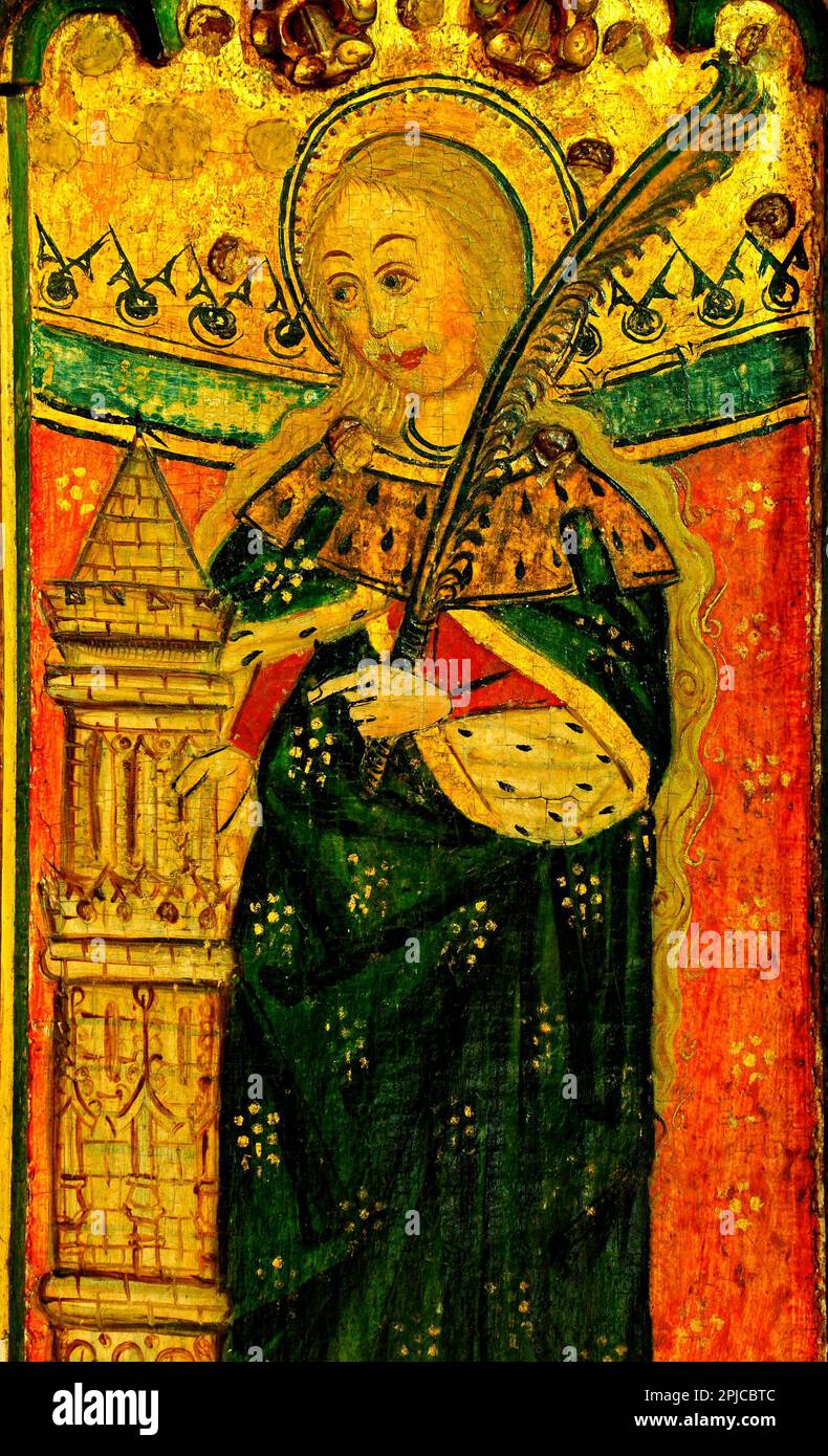 Painting saint barbara hi-res stock photography and images - Alamy