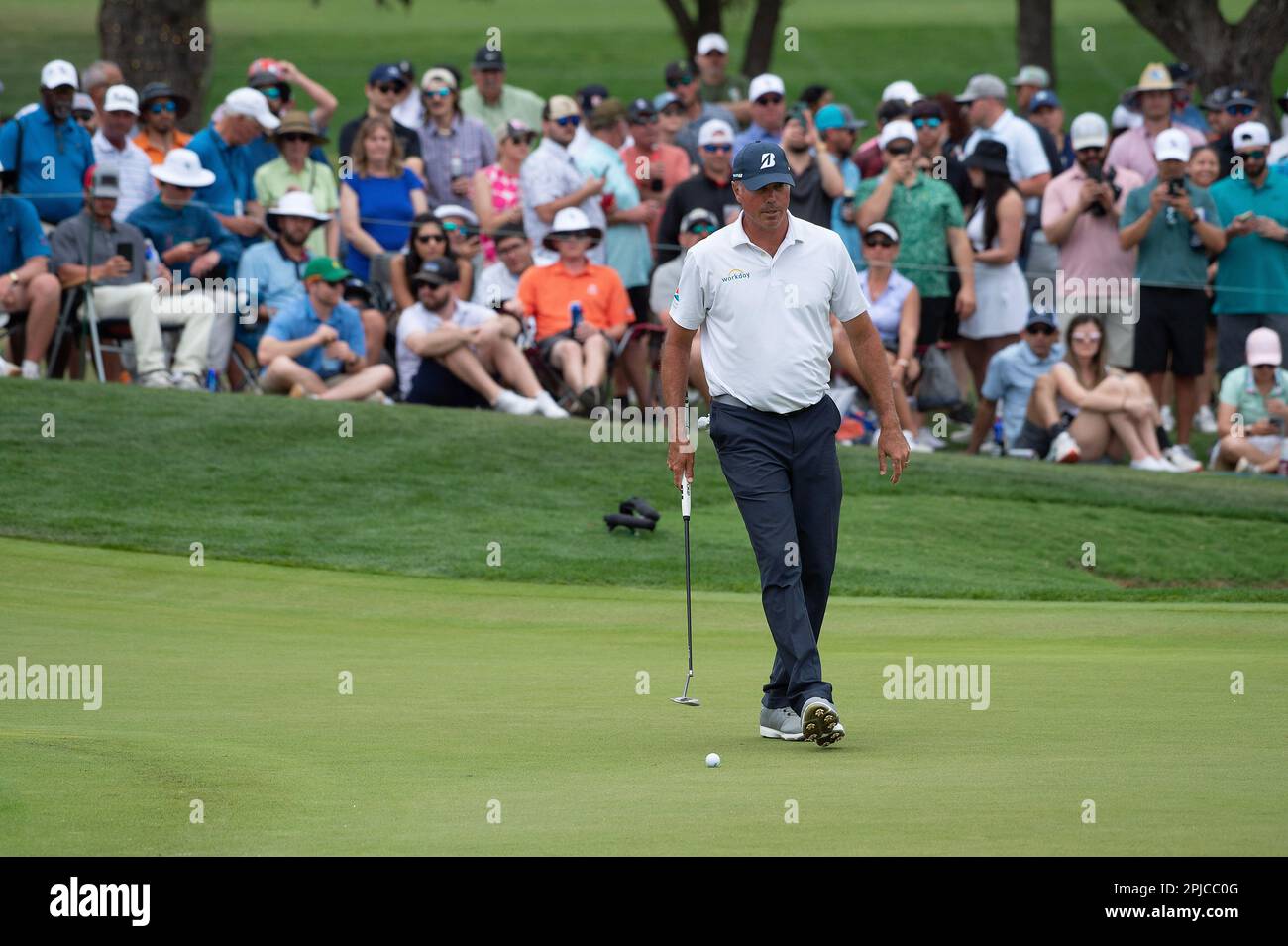 April 01, 2023: Matt Kuchar in action third round at the Valero Texas ...