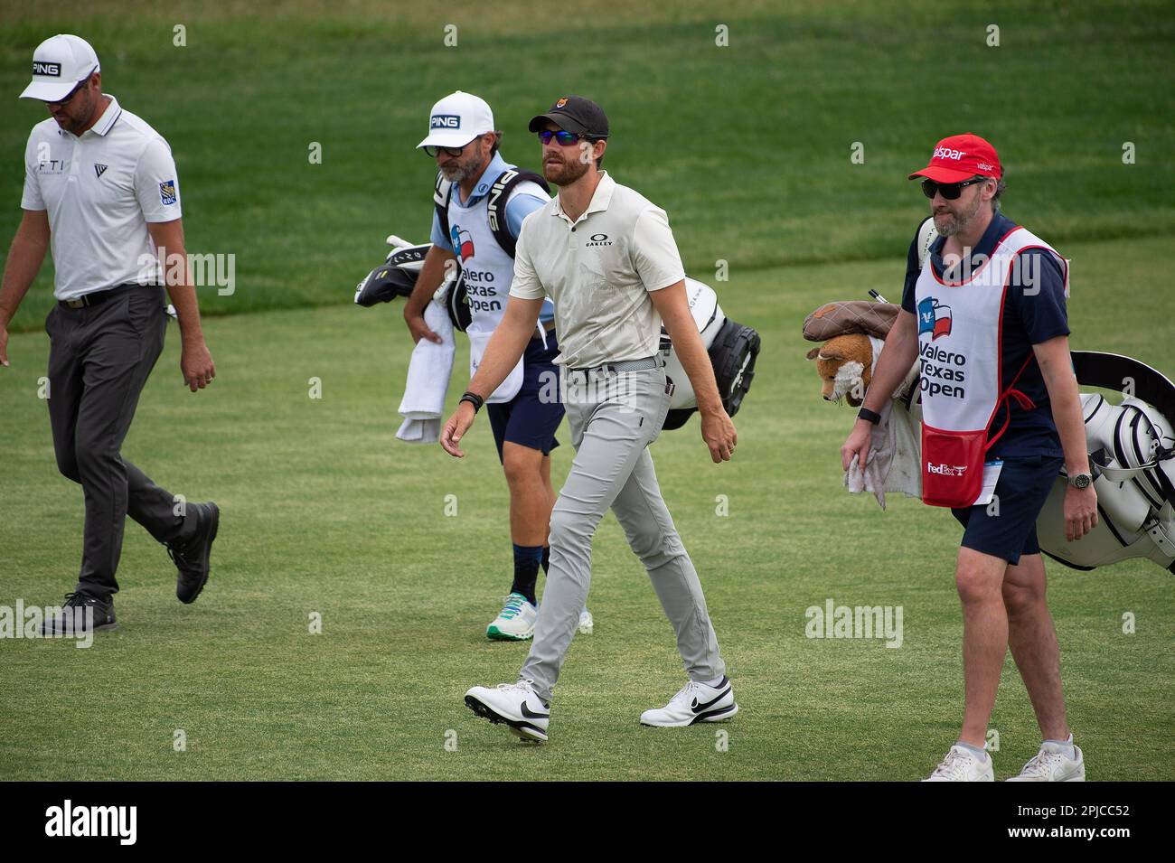 April 01, 2023: Patrick Rogers in action third round at the Valero ...