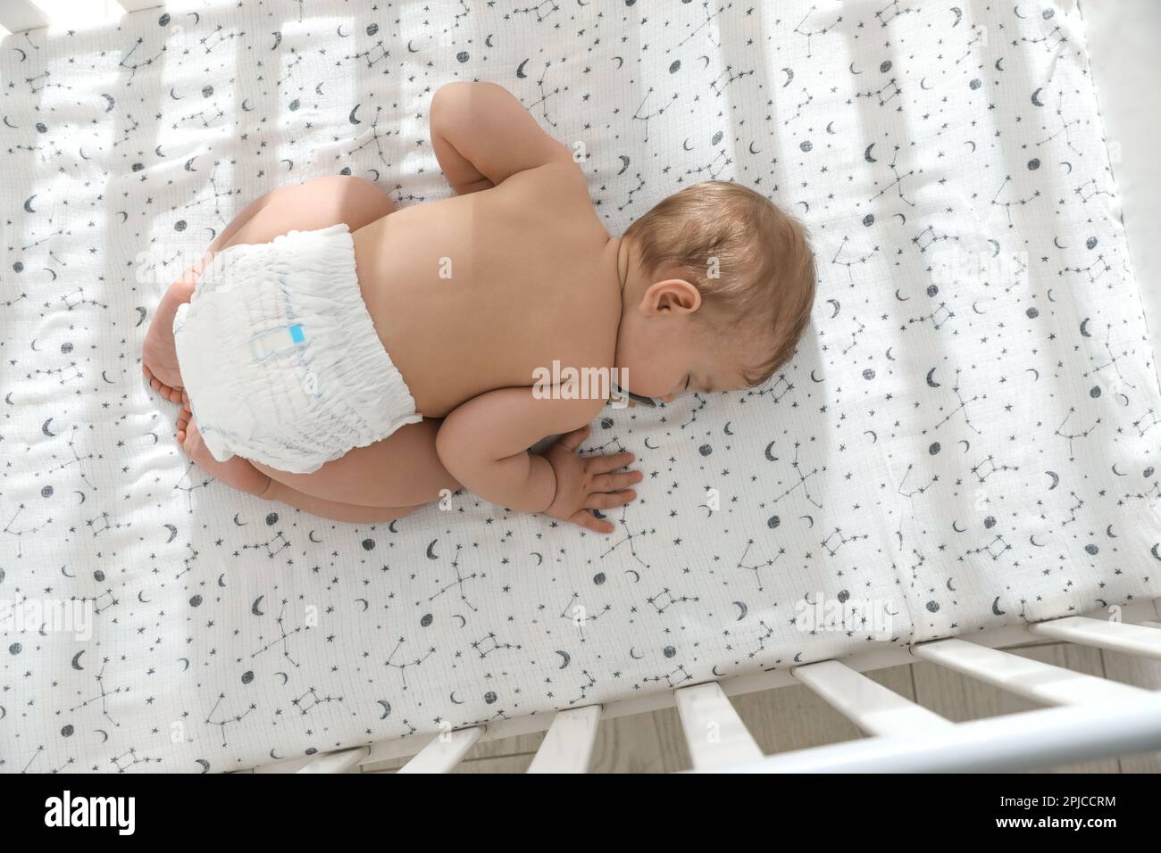 Crib top view hi-res stock photography and images - Alamy
