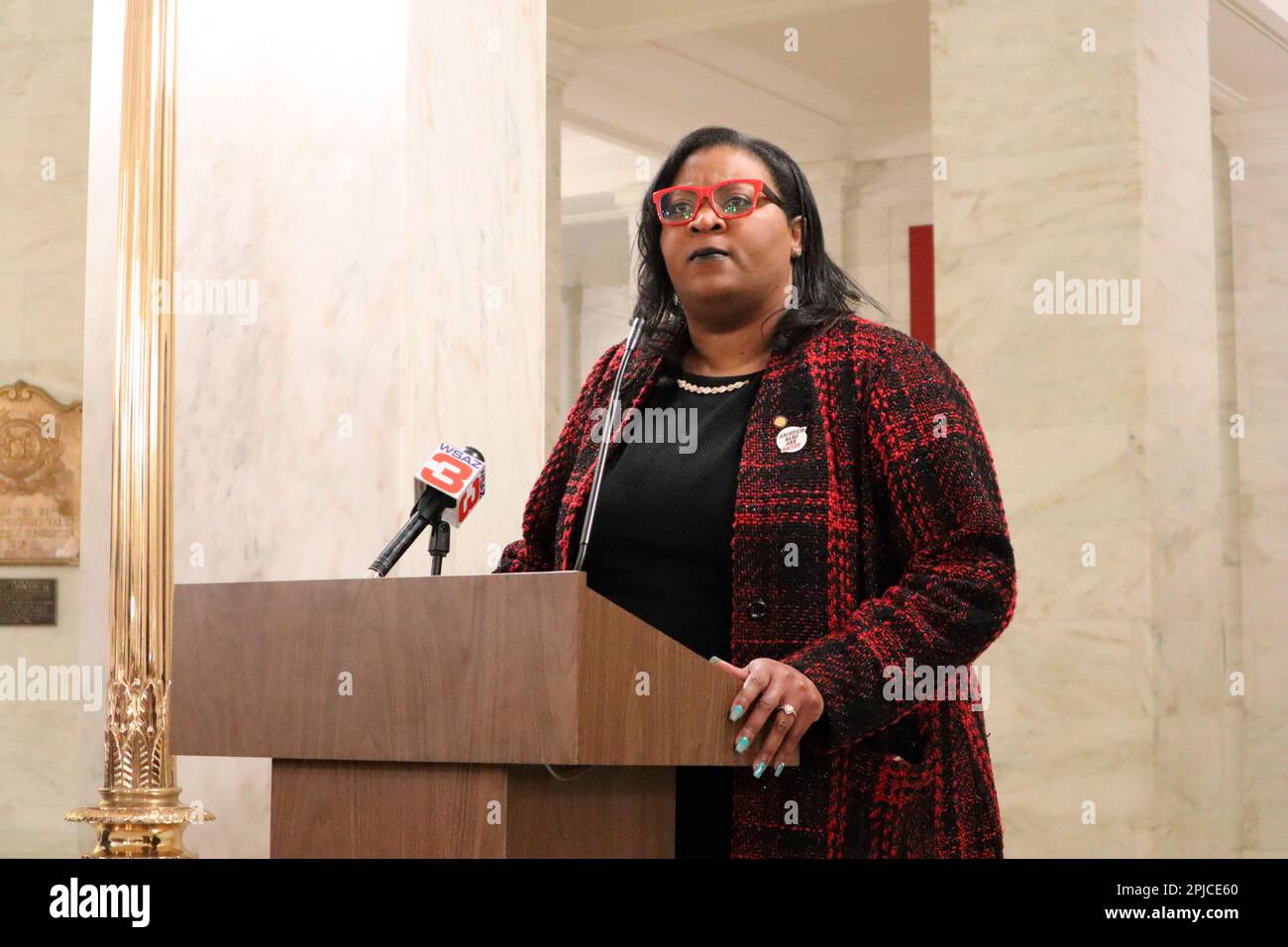 FILE - Democratic Del. Danielle Walker, a former abortion patient ...