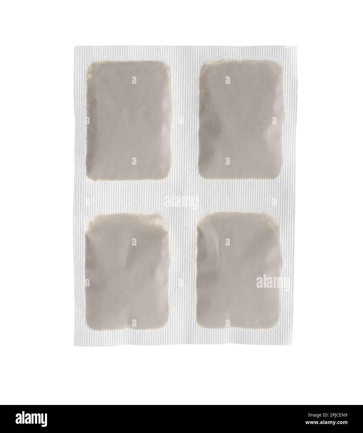 Mustard plaster isolated on white. Alternative medicine Stock Photo - Alamy